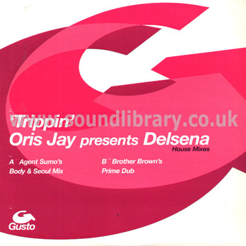 Oris Jay Trippin' UK Issue 12" Gusto 12GUS3 Front Sleeve Image