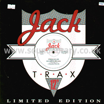 Rhythim Is Rhythim Strings Of Life UK Limited Edition 12" Jack Trax 12 ...